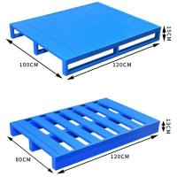 China Lightweight Metal Stackable Pallets for Distribution Centers Customizable Design for sale