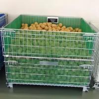 China Silver Wire Mesh Cage For Storage With Customizable Hole And Wire Diameter for sale