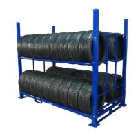 China High Load Capacity Tyre Storage Rack With QF-stack Structure Warehouse Solution for sale