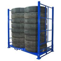 China High Load Capacity Tyre Storage Rack With QF-stack Structure Warehouse Solution for sale