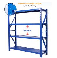 China Development Conventional Steel Panel Medium Duty Long Span Rack for Industrial Storage for sale