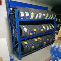 China Stackable Heavy Truck Tire Pallet Racking Motorcycle Spare Tyre Rack With QF-stack Design for sale