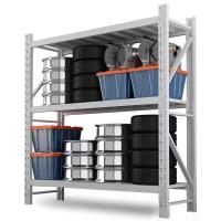 China Customization Multi Level Medium Light Duty Steel Shelving Rack For Warehouse Storage for sale