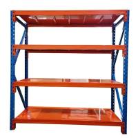 China Long Span Warehouse Rack With Adjustable Height And Powder Coated Surface Structure Rack for sale