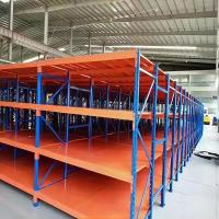 China Long Span Warehouse Rack With Adjustable Height And Powder Coated Surface Structure Rack for sale