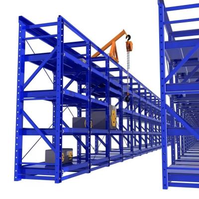 Heavy Duty Mold Rack Metal Sliding Drawer Injection Mould Shelves