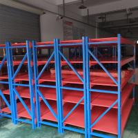 China Mobility And Adjustable Medium Duty Storage Shelf Racking For Warehouse Solutions for sale