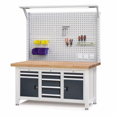Cina 2000 Capacity Bilaterally Operable Garage Workbench For Powder Coating Manufacturing Line in vendita