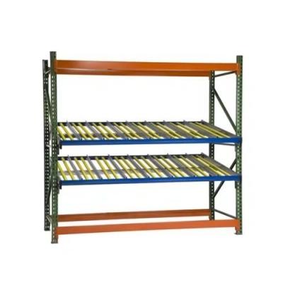 Cina Q235B Material Fluent Racking Carton Flow Racking System Type With Roller Beds Fifo in vendita