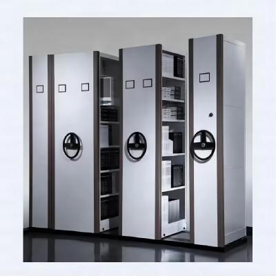 中国 Q235B Material Automatic Mobile Racking System for Space-Saving Warehouse Library 販売のため