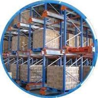 China Heavy Duty Selective Pallet Racking System Rack Structure With 2000 Pallet Shuttle for sale