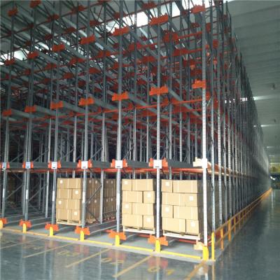 Cina Sistema di racking per radio-navetta per pallet da 1000-1500 kg per magazzini ad alta capacità in vendita