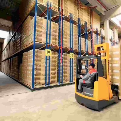 Cina Warehouse Vertical Storage System Height 5-15m for Mobile Pallet Racking Development in vendita