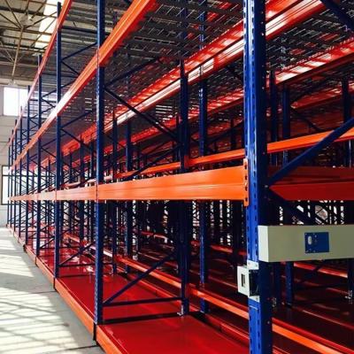 Cina Warehouse Vertical Storage System Height 5-15m for Mobile Pallet Racking Development in vendita