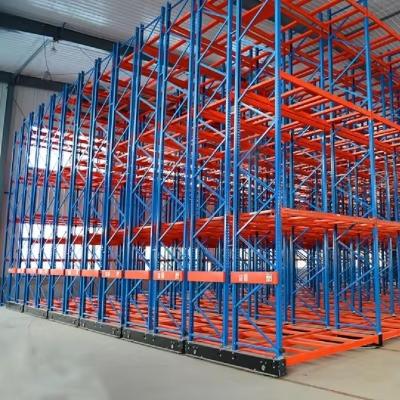 Cina Automatic Pallet Rack QF-Mobile Racking System For Fixed Mobility Storage Solutions in vendita