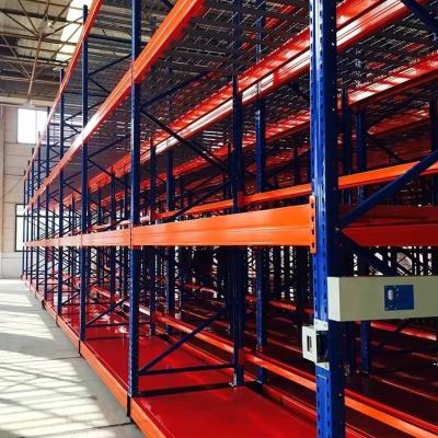 Cina Automatic Pallet Rack QF-Mobile Racking System For Fixed Mobility Storage Solutions in vendita