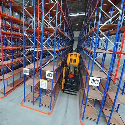 Cina Galvanized / Powder Coating Heavy Duty Shelving For Fixed Mobility VNA Pallet Racking in vendita