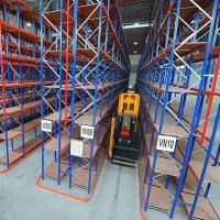 China Galvanized High Utilization Pallet Vertical Vna Racking For Customized Warehouse Storage for sale