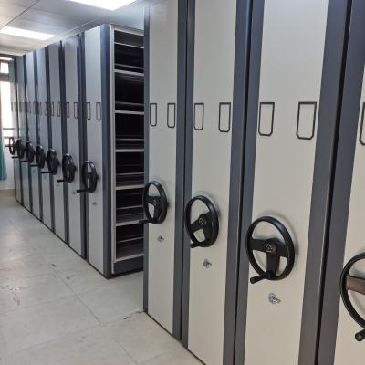Cina High Density Mobile Shelving Filing System For QIFEI-Heavy Duty Rack Customized Design in vendita