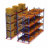 China Galvanized Vna Boltless Stacking Shelf System Warehouse Storage Solution for sale