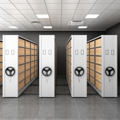 Cina High Density Mobile Shelving Filing System For QIFEI-Heavy Duty Rack Customized Design in vendita