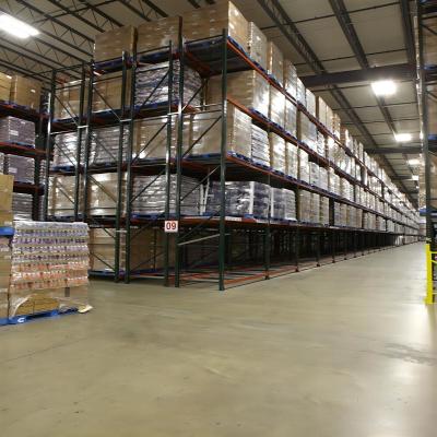China Corrosion-Resistant 1200*1200*3600 Double Deep Pallet Racking For Multi-Layer Storage Te koop