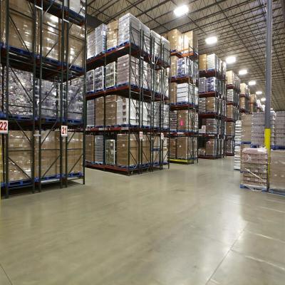 China Corrosion-Resistant 1200*1200*3600 Double Deep Pallet Racking For Multi-Layer Storage Te koop