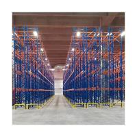 China 5-15m Height Multi-Functional Double Deep Pallet Racking Shelving Rack Structure for sale