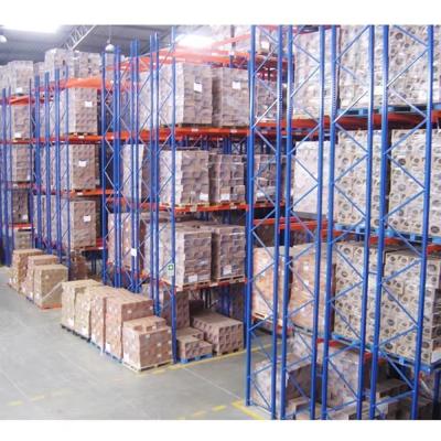 China 5-15m Height Multi-Functional Double Deep Pallet Racking Shelving Rack Structure Te koop