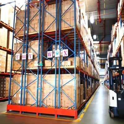China Mechanical Heavy Duty Pallet Racking Shelves For Fixed Mobility And Double Deep Storage Te koop