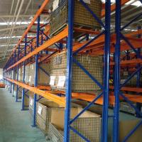 China Q235 Raw Material Warehouse Storage Selective Pallet Racking With Adjustable Mobility for sale