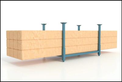 Cina Adjustable Steel Stacking Racks For Space-Saving Warehouse Storage Solutions in vendita