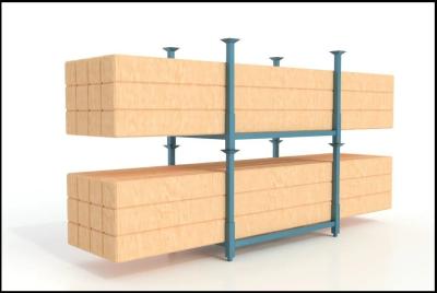 Cina Adjustable Steel Stacking Racks For Space-Saving Warehouse Storage Solutions in vendita