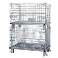 China Conventional Galvanized Wire Mesh Container For Cargo Transport And Storage Solutions for sale