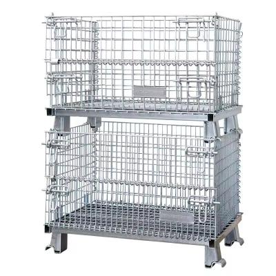Cina Conventional Galvanized Wire Mesh Container For Cargo Transport And Storage Solutions in vendita