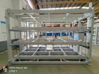 China Powder Coated Motor-Driven Sheet Racking For Customized Multi-Level Plate Rolling-out for sale
