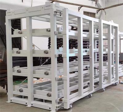 Cina Steel Drawer Structure Heavy Duty Sheet Racks For Rolling Out Plate Layer Panels in vendita