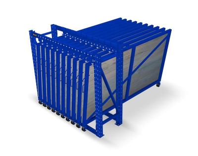 Cina Customized Metal Sheet Roll Out Rack For Cleaning Workshop Package Gross Weight 100.000kg in vendita