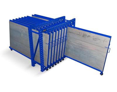 Cina Good Nanjing Sheet Rack For Cut Partial Pieces Metal Within Multi-Level Racking in vendita