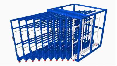 Cina Good Nanjing Sheet Rack For Cut Partial Pieces Metal Within Multi-Level Racking in vendita