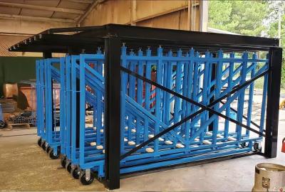 Cina Customized Storage Racks For Vertical Roll Out Sheet Storage Of Metal And Wooden in vendita