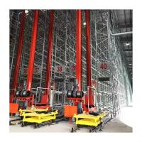 China Multi-Level Steel Warehouse Racking With Automatic Storage Retrieval for sale