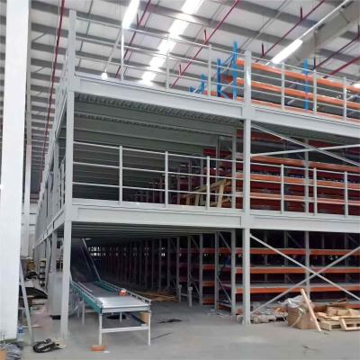 Cina Serviceability Mezzanine Floors Racking System For Warehouse Storage Q235 Raw Material in vendita