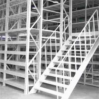 China Small Warehouse Storage Fixed Mobility Mezzanine Platform Heavy Duty Racking Solution for sale
