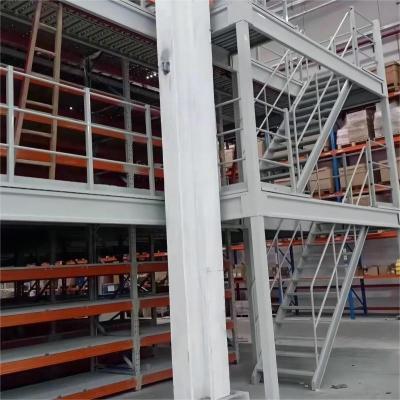Cina Stable Steel Stage Durable Multi-Level Mezzanine Storage System 500-1500 By QF-Mezzanine in vendita