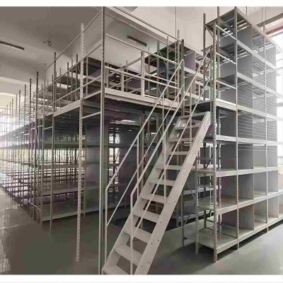 Cina Customized Mezzanine Floor Rack For Warehouse Storage Development Conventional in vendita