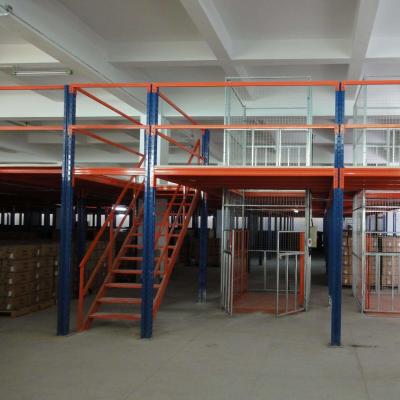 Cina Customized Steel Mezzanine Floor Racking System For Large-Scale Storage Optimization in vendita