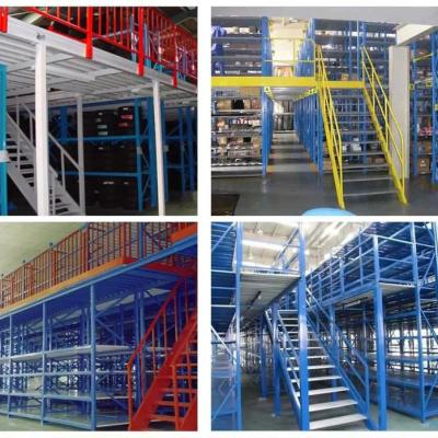Cina Adjustable Mezzanine Floor Racking For Conventional Warehouse Storage Custom Design in vendita
