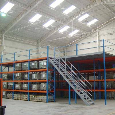 Cina Adjustable Mezzanine Floor Racking For Conventional Warehouse Storage Custom Design in vendita