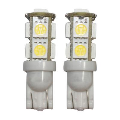 China T10 9 SMD 5050 White LED Car Light Bulb Lamp DC12V 2pcs/lot for sale